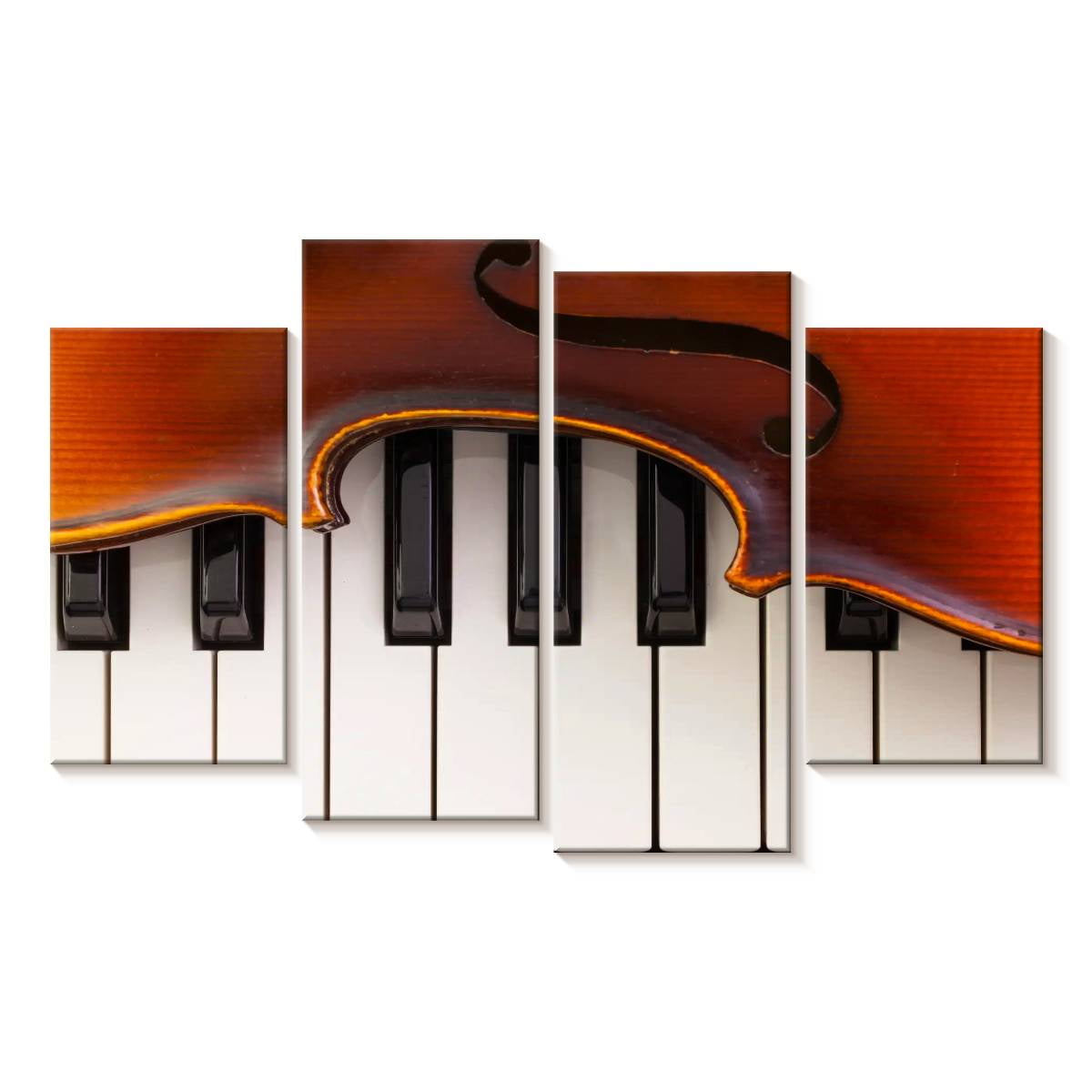 Elephant Stock Classical Instruments Wall Art - Horizontal Multi Panel ...