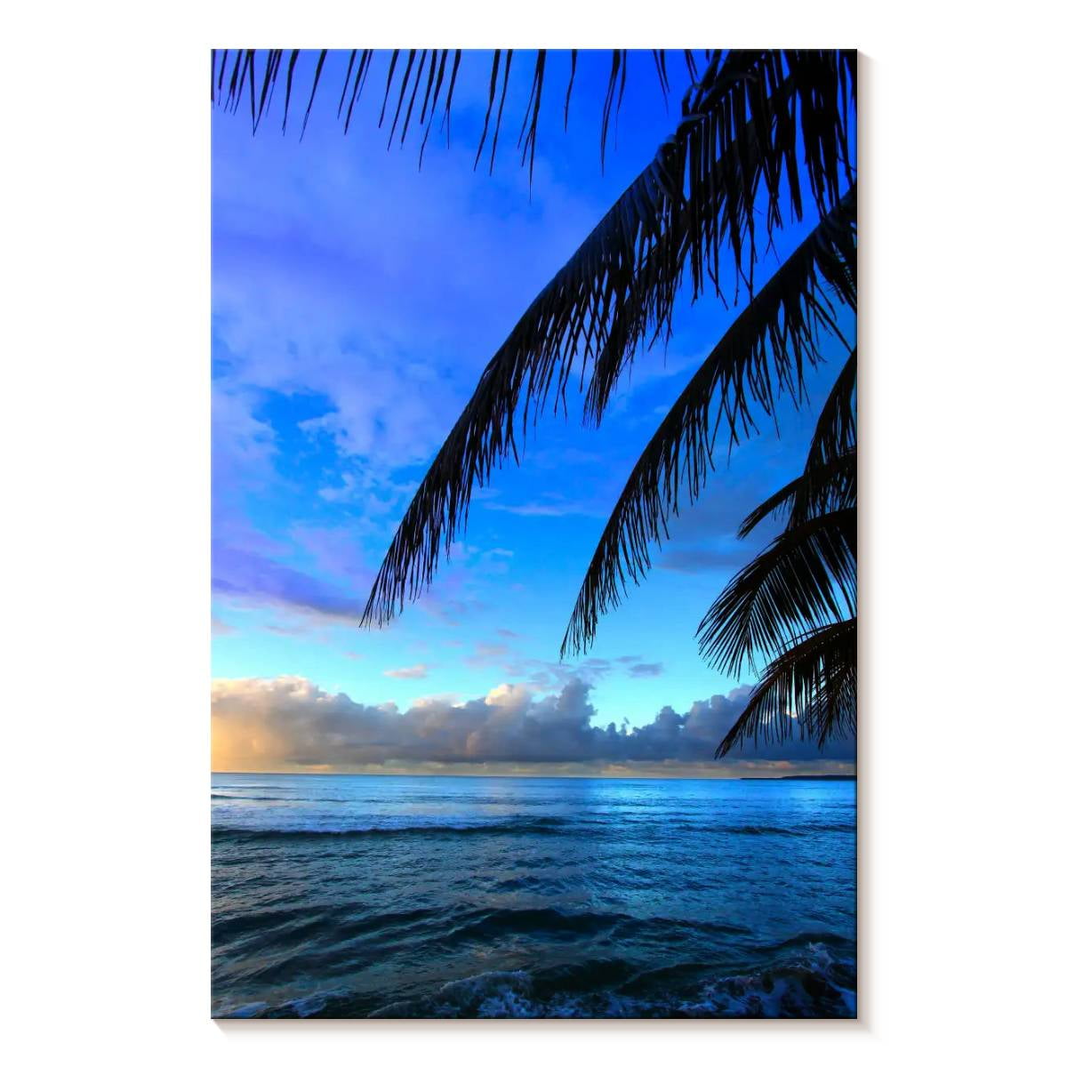 Elephant Stock Coastal Puerto Rico Wall Art - Vertical Canvas Wall Art ...