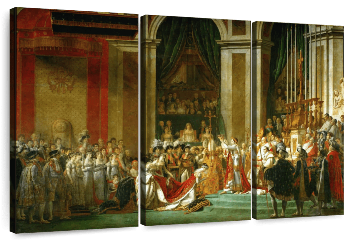 Elephant Stock The Coronation Of Napoleon Wall Art - Horizontal Multi ...