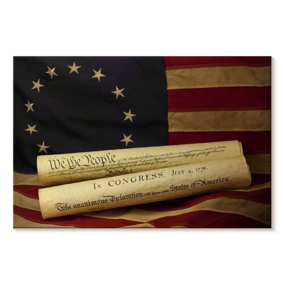 Elephant Stock Declaration Of Independence Scroll Wall Art - Horizontal ...