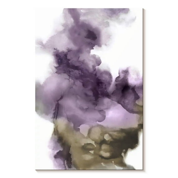 Elephant Stock Derive In Amethyst I Wall Art - Vertical Canvas Wall Art ...