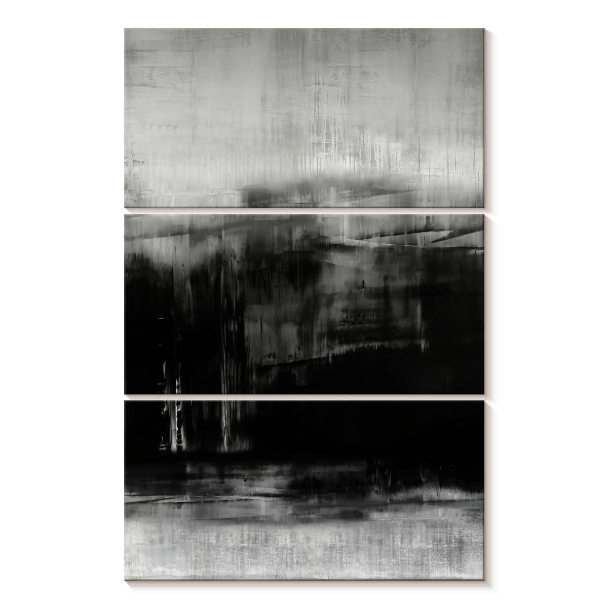 Elephant Stock Emerging Wall Art - Vertical Multi Panel Canvas - Living ...