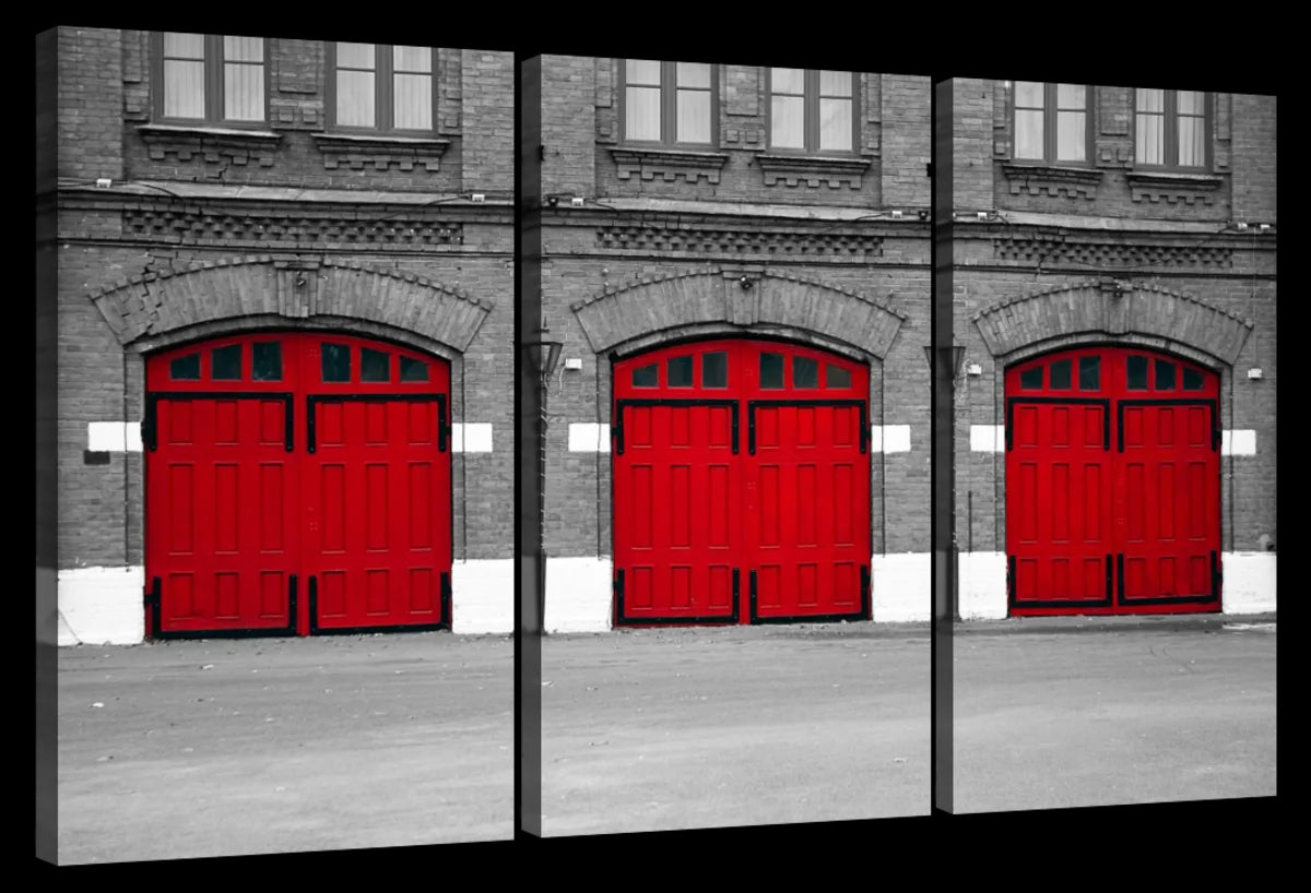 Elephant Stock Fire Department Pop Wall Art - Horizontal Multi Panel ...