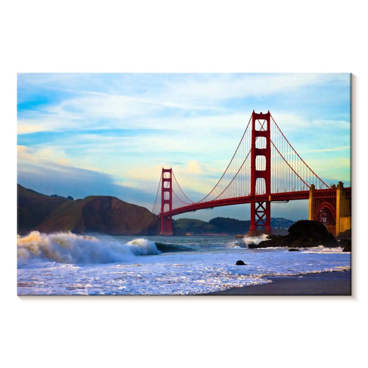 Elephant Stock Golden Gate Bridge San Francisco Wall Art - Horizontal ...