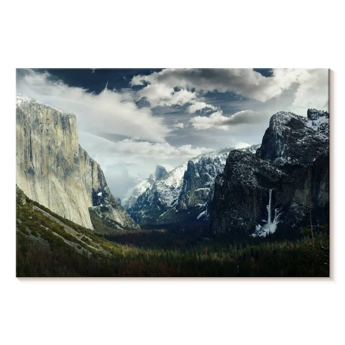 Elephant Stock Half Dome And El Capitan Wall Art - Horizontal Canvas ...