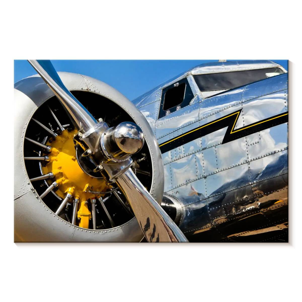 Elephant Stock Historical Airplane Propeller Wall Art - Horizontal ...