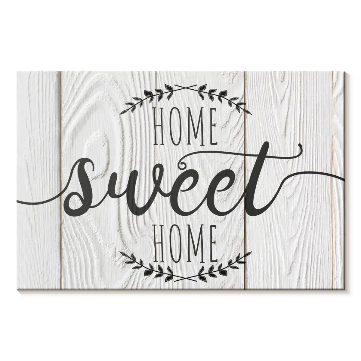 Elephant Stock Home Sweet Home Typography Vi Wall Sign Wall Art ...
