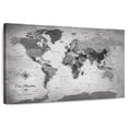 Elephant Stock Home With You Push Pin Usa Map Wall Art - Map Canvas ...