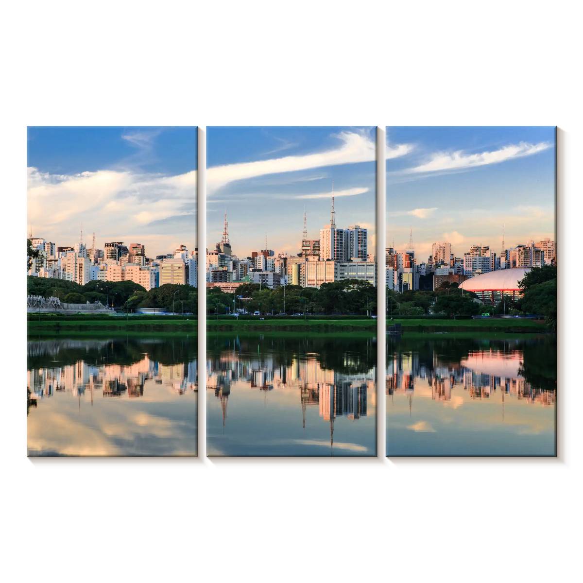 Elephant Stock Ibirapuera Park Skyline Wall Art - Horizontal Multi ...