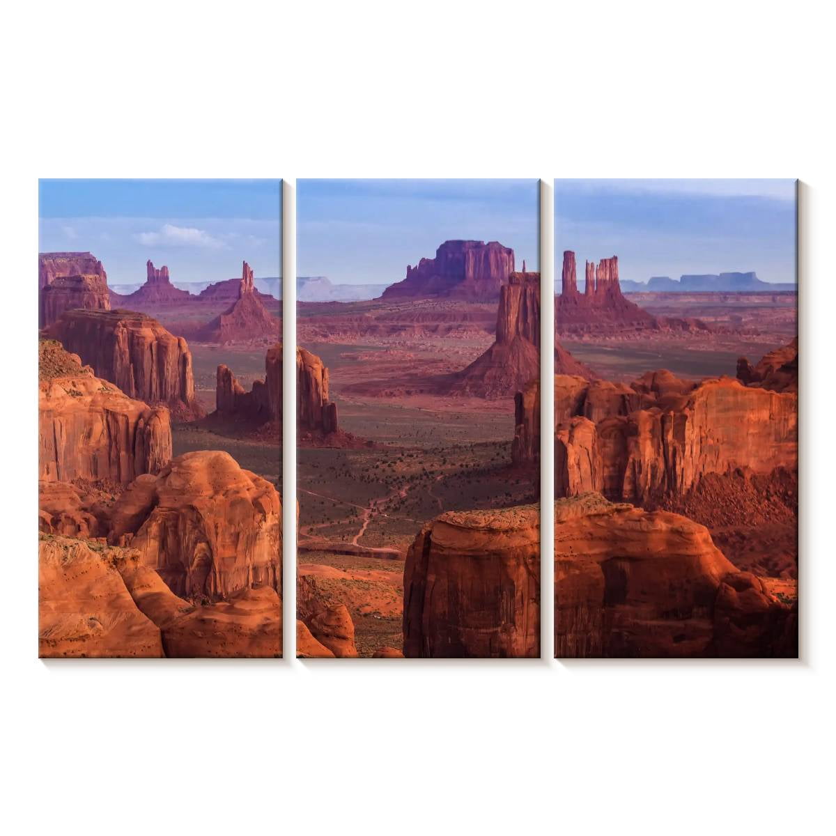 Elephant Stock Iconic Monument Valley Wall Art - Horizontal Multi Panel ...