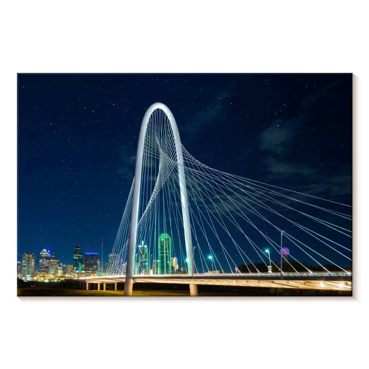Elephant Stock Margaret Hunt Hill Bridge At Night Wall Art - Horizontal ...