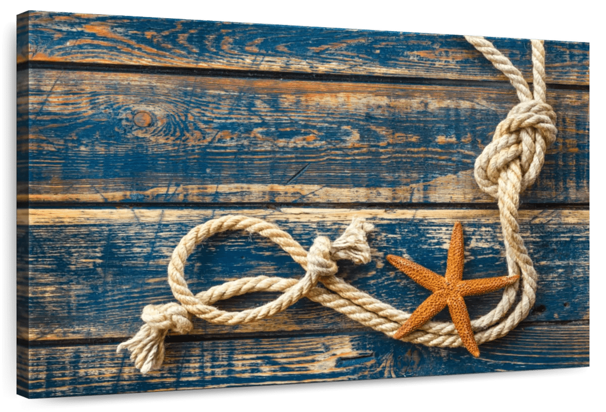 Elephant Stock Marine Rope Knots Wall Art - Horizontal Canvas Wall Art ...