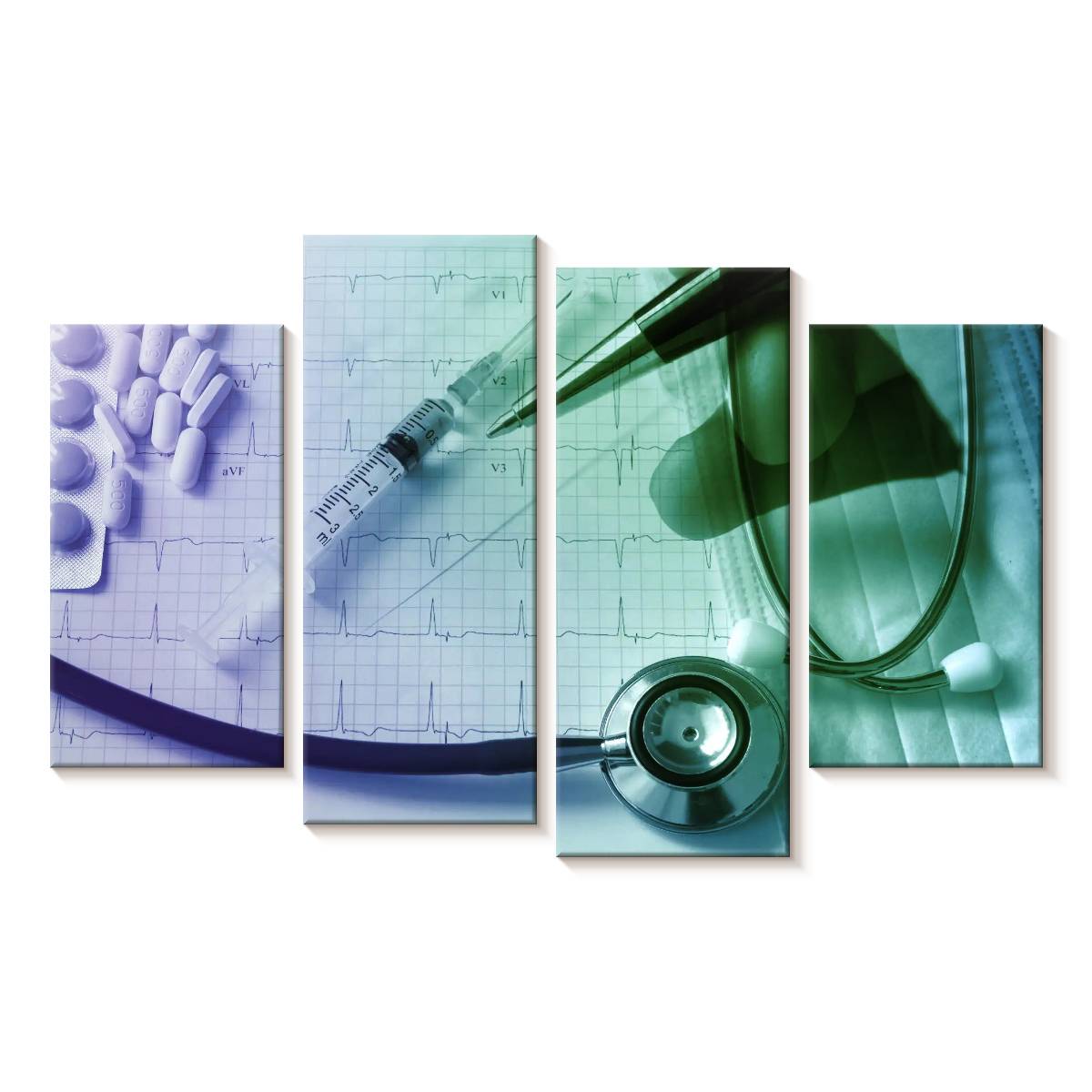 Elephant Stock Medical Health Insurance Wall Art - Horizontal Multi ...