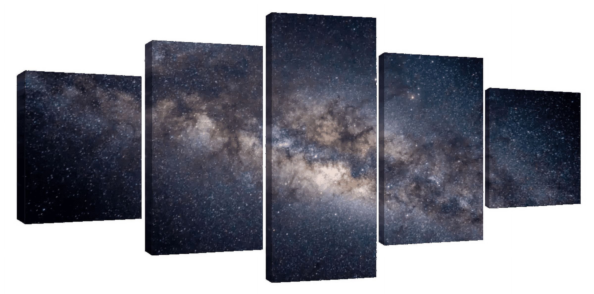 Elephant Stock Milky Way Galaxy View Wall Art - Horizontal Multi Panel ...