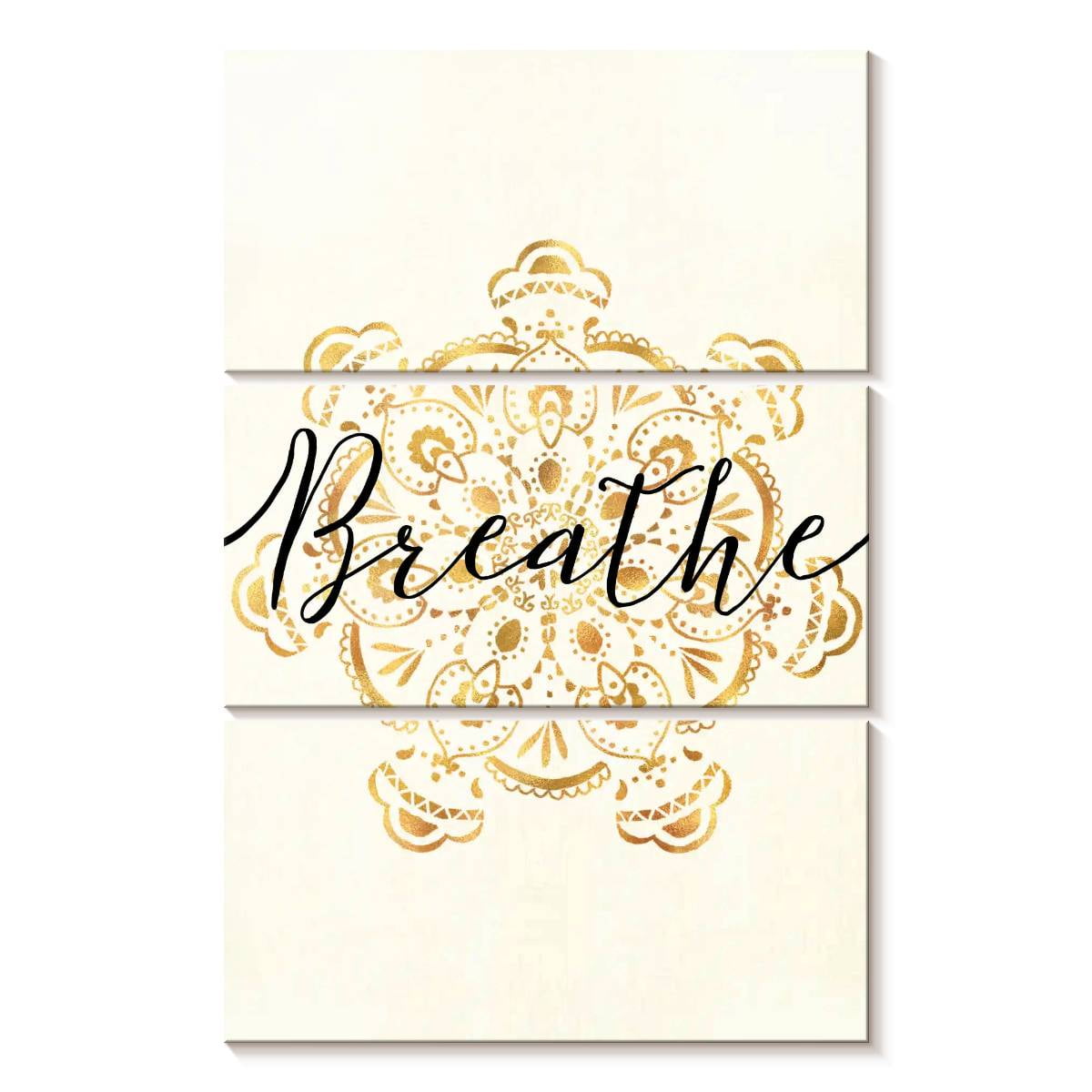 Elephant Stock Namaste Ii Wall Art - Vertical Multi Panel Canvas ...