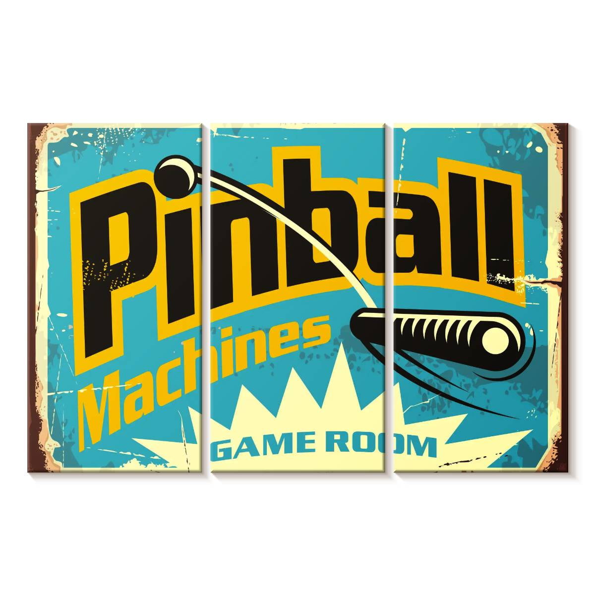 Elephant Stock Pinball Machine Game Room Wall Sign Wall Art ...