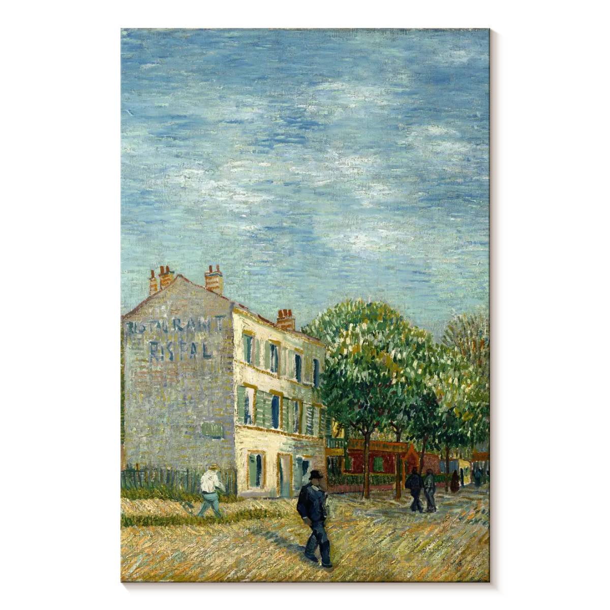 Elephant Stock The Restaurant Rispal In Asnieres Wall Art - Vertical ...