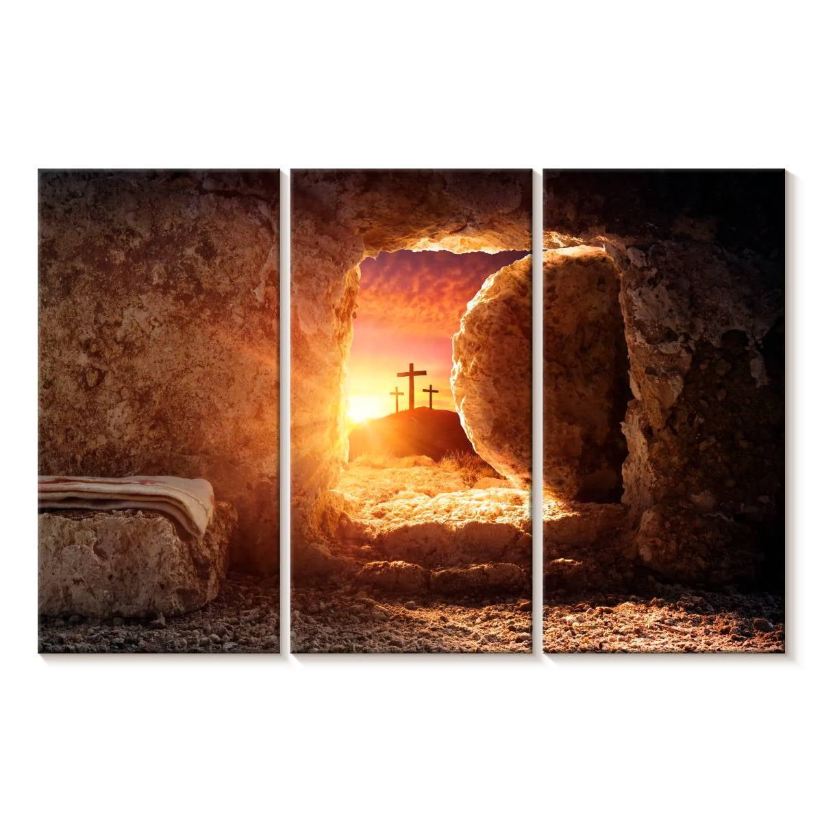 Elephant Stock Resurrection Of Jesus Christ Wall Art - Horizontal Multi ...