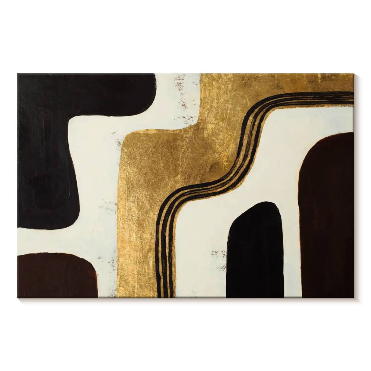 Elephant Stock Retro Africa Wall Art - Horizontal Canvas Wall Art ...