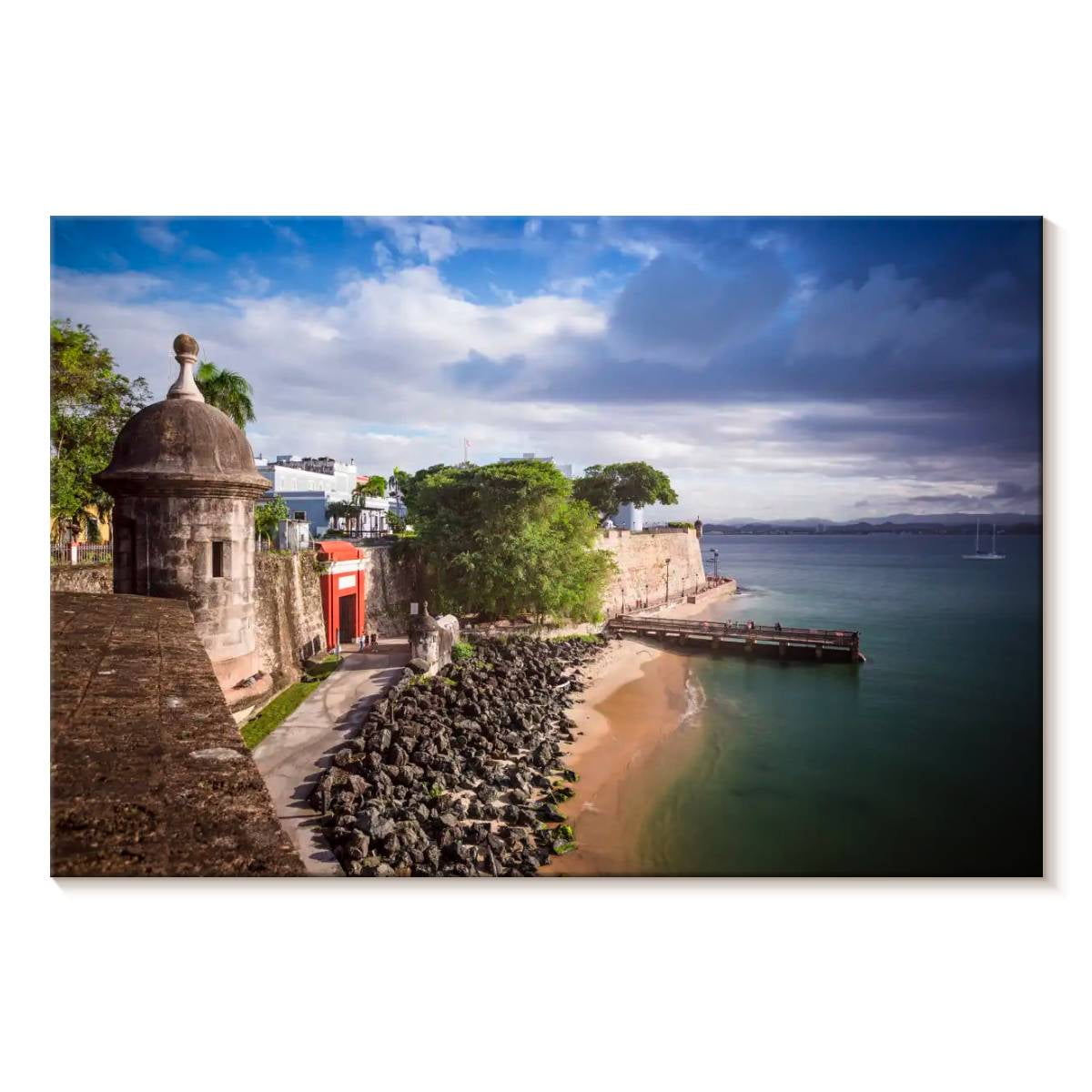 Elephant Stock San Juan Puerto Rico Wall Art - Horizontal Canvas Wall ...