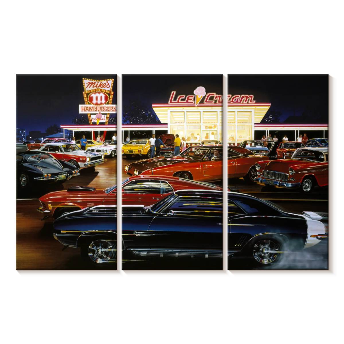Elephant Stock Saturday Night 1970 Wall Art - Horizontal Multi Panel ...