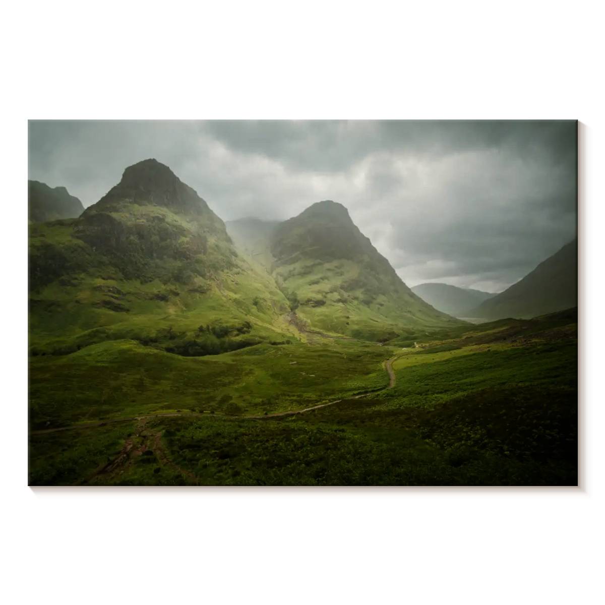 Elephant Stock Scotland The Road To Glencoe Wall Art - Horizontal ...