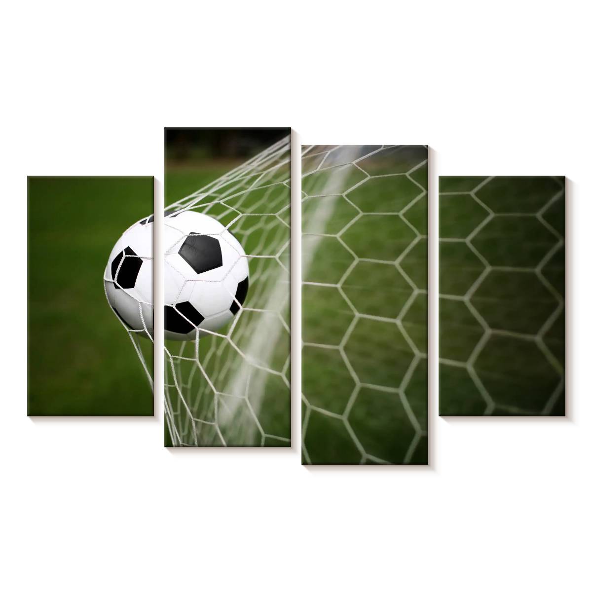 Elephant Stock Soccer Ball Goal Wall Art - Horizontal Multi Panel ...