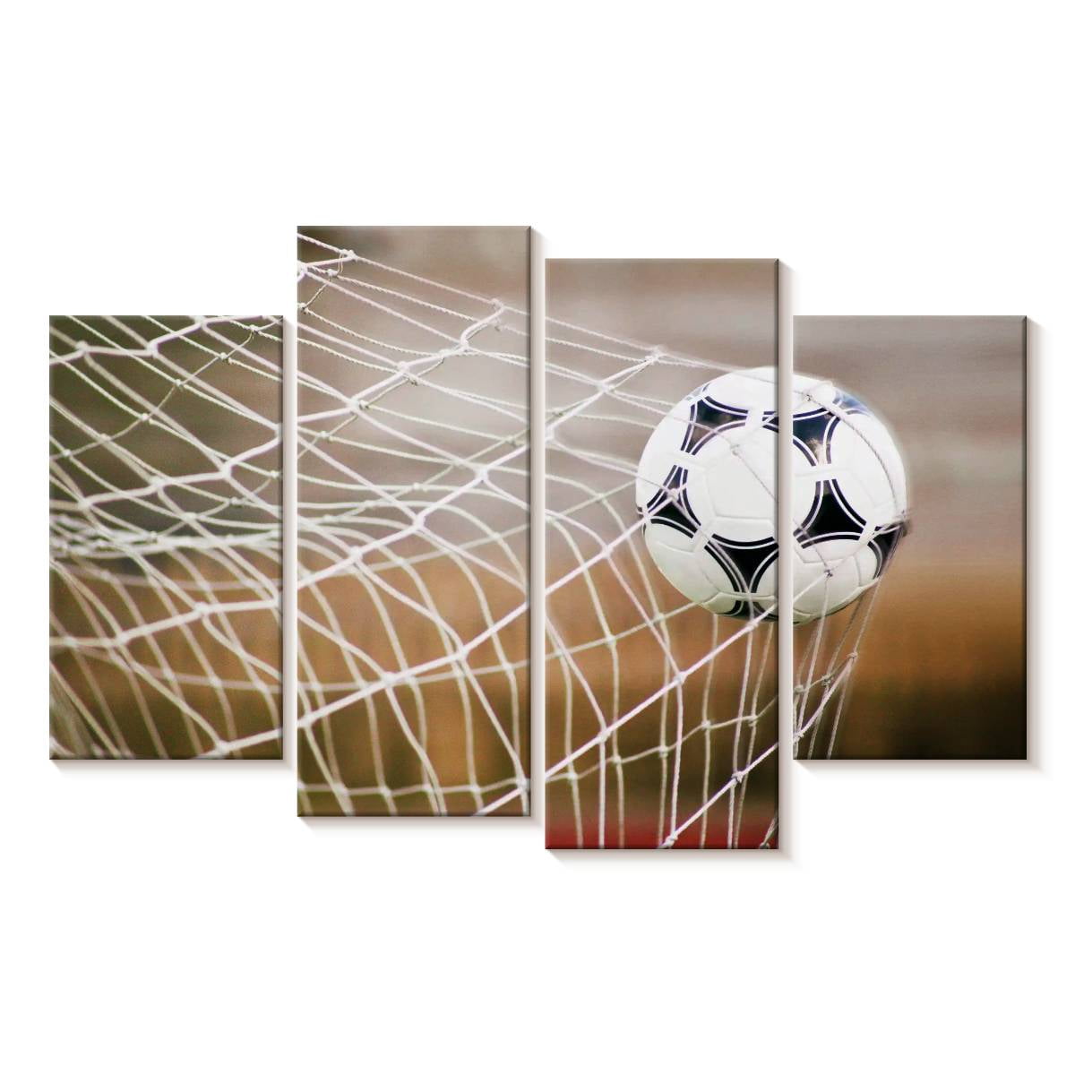 Elephant Stock Soccer Goal Score Wall Art - Horizontal Multi Panel ...