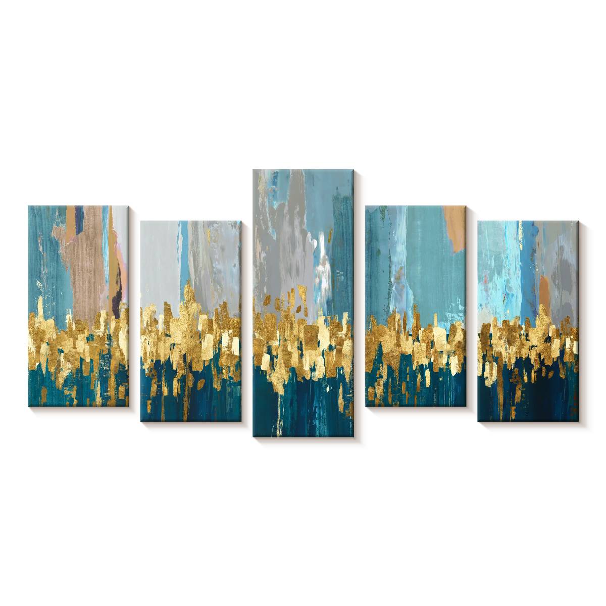 Elephant Stock Starlight Wall Art - Horizontal Multi Panel Canvas ...