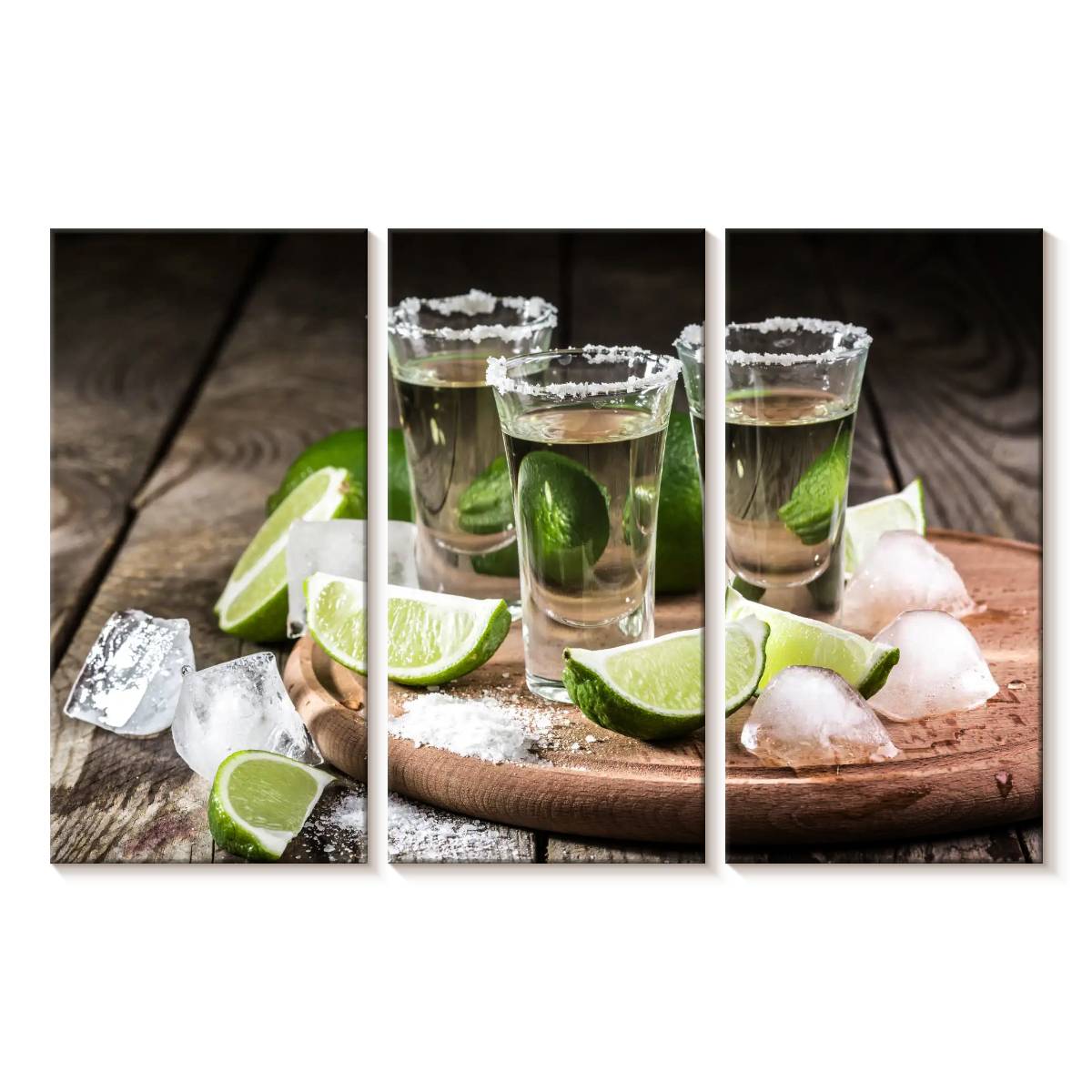 Elephant Stock Tequila Shots Tray Wall Art - Horizontal Multi Panel ...