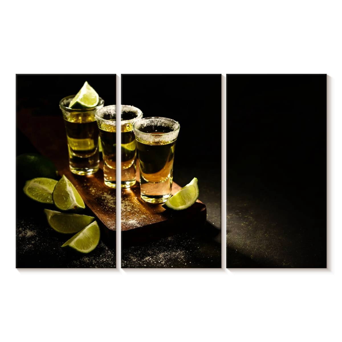 Elephant Stock Tequila Shots Wall Art - Horizontal Multi Panel Canvas ...