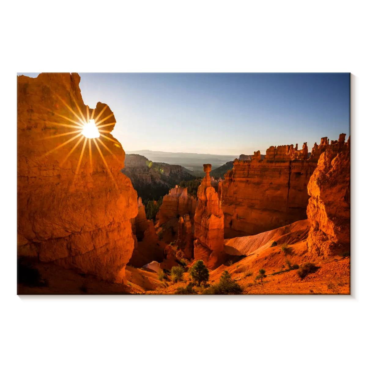Elephant Stock Thor's Hammer Hoodoo Sunburst Wall Art - Horizontal ...