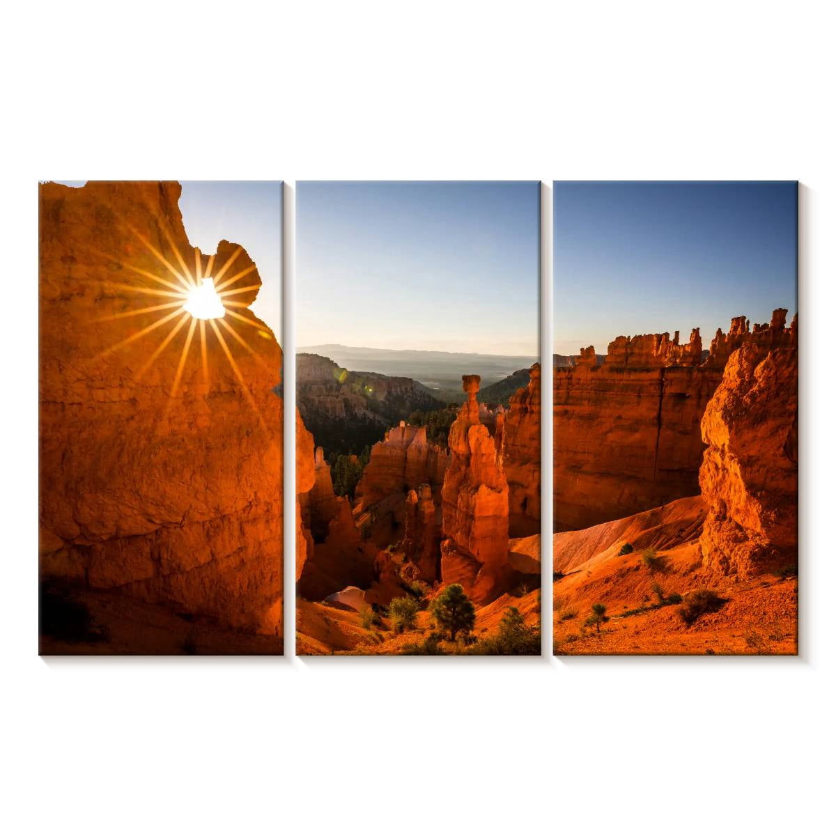 Elephant Stock Thor's Hammer Hoodoo Sunburst Wall Art - Horizontal ...