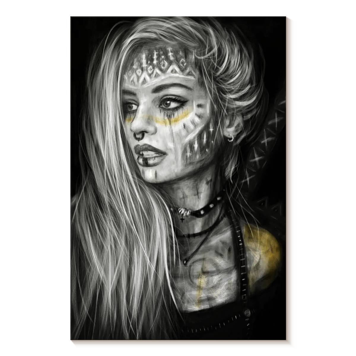 Elephant Stock Thrive And Conquer Wall Art - Vertical Canvas Wall Art ...