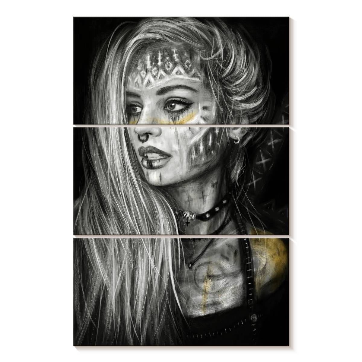 Elephant Stock Thrive And Conquer Wall Art - Vertical Multi Panel ...