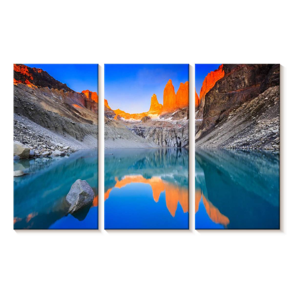 Elephant Stock Torres Del Paine Wall Art - Horizontal Multi Panel ...