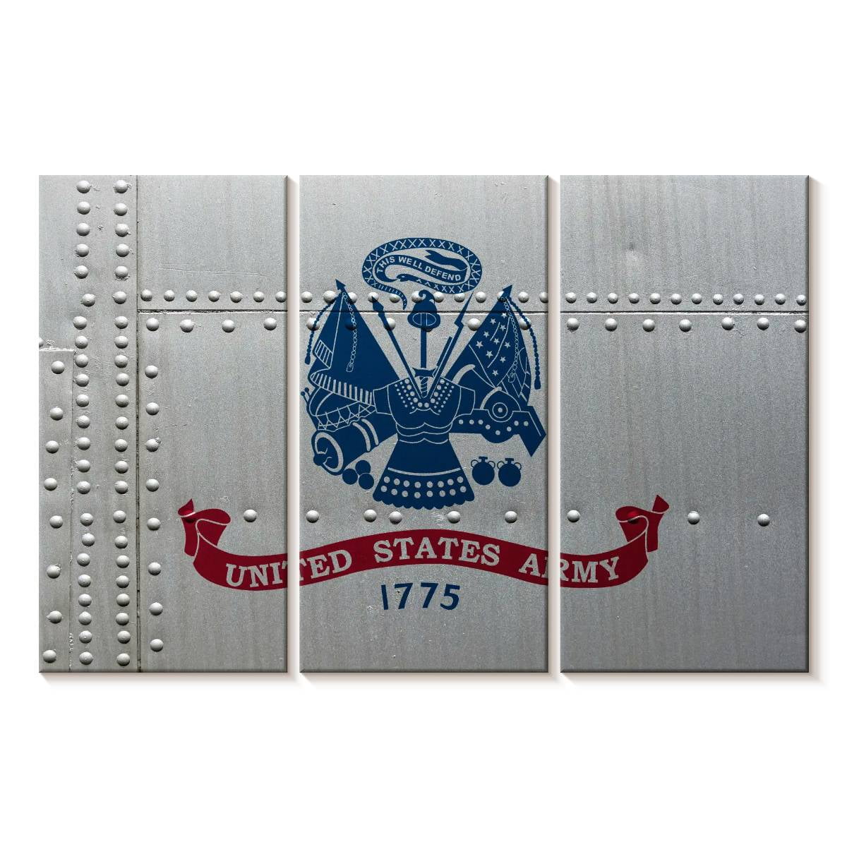 Elephant Stock United States Army Wall Art - Horizontal Multi Panel ...