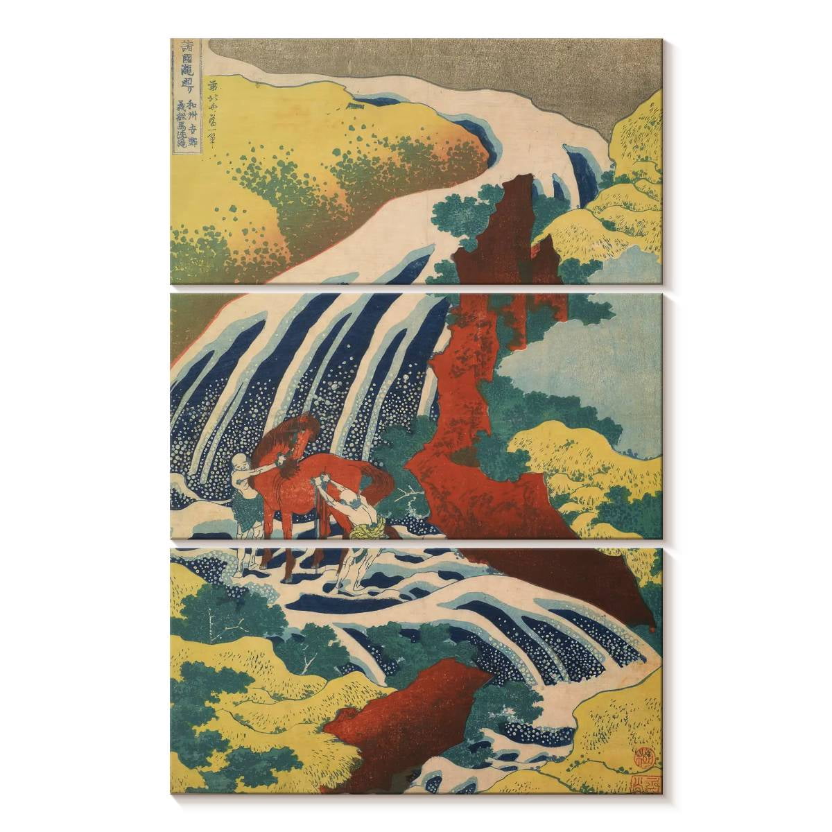 Elephant Stock Waterfall At Yoshino Yamato Province Wall Art - Vertical ...
