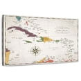 Elephant Stock Who We Are I Push Pin Caribbean Map Wall Art - Map ...