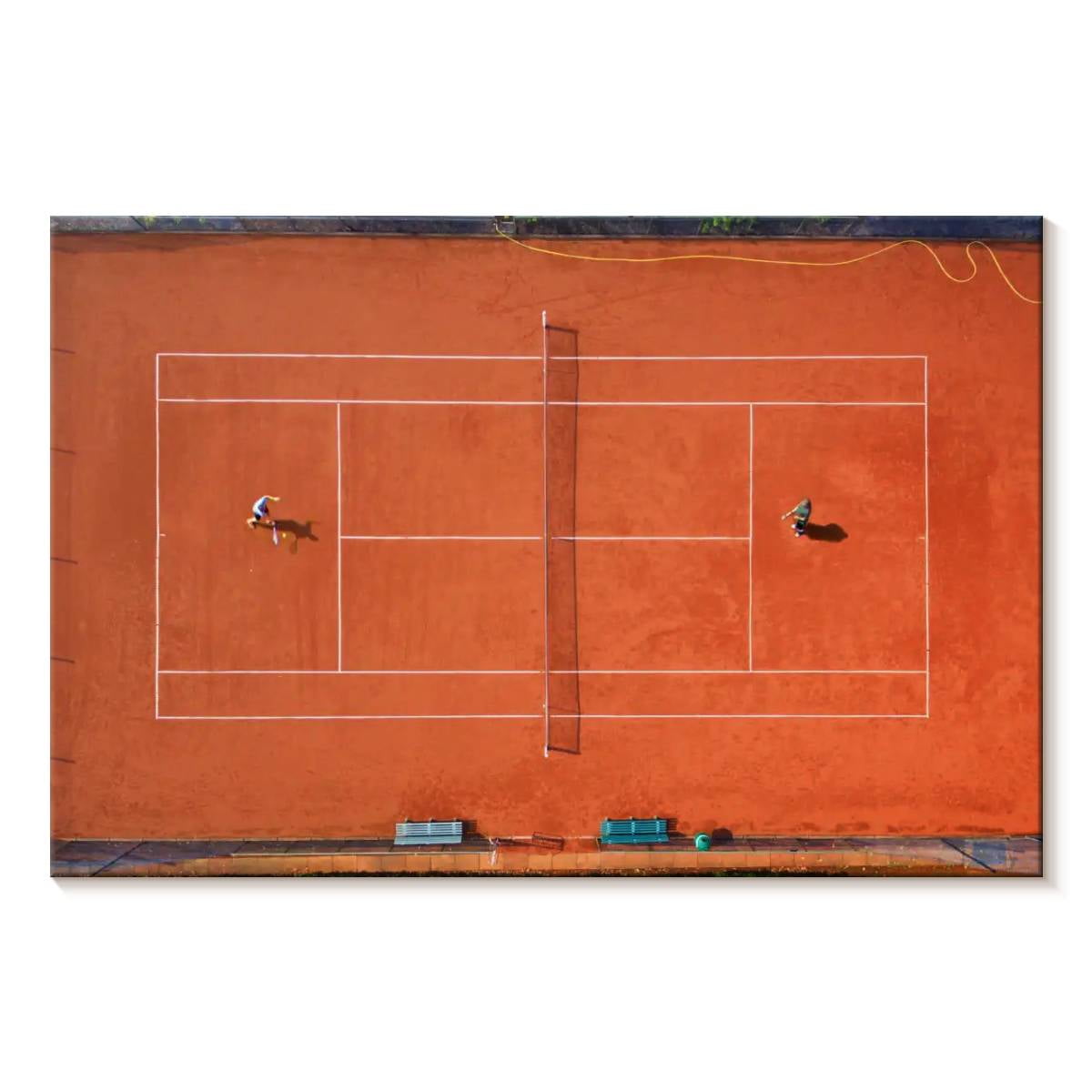 Elephant Stock Wuppertal Tennis Court Wall Art - Horizontal Canvas Wall ...