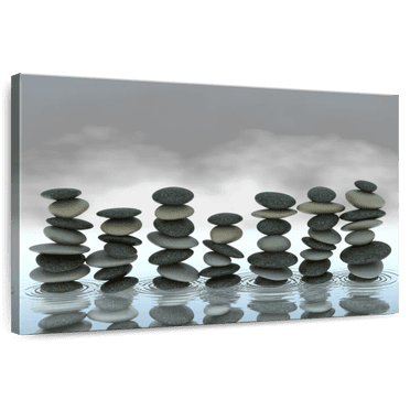 Elephant Stock Evergreen Christmas I Wall Art - Horizontal Canvas Wall ...