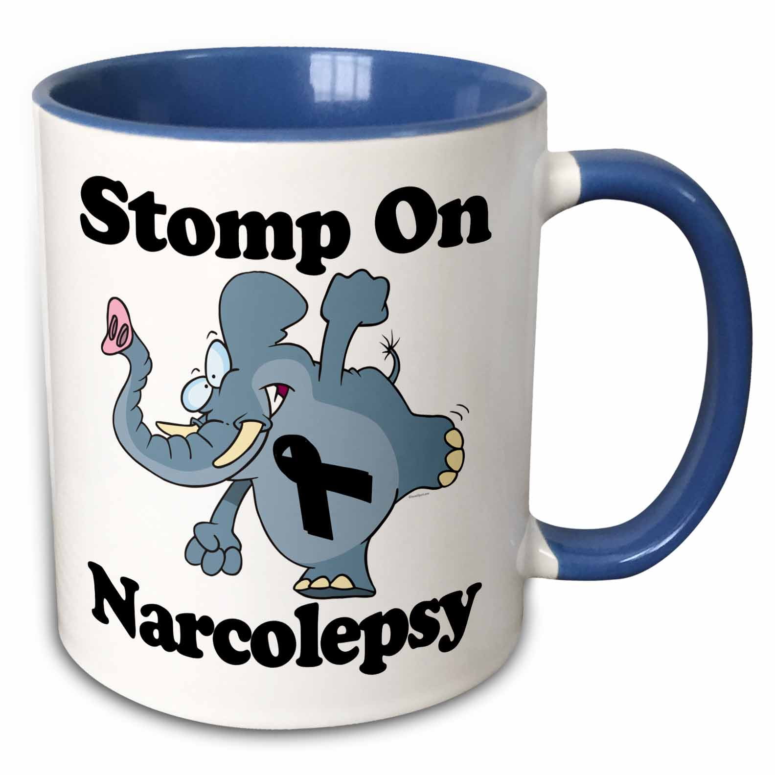 3drose, Elephant Stomp on Narcolepsy Awareness Ribbon Cause Design ...
