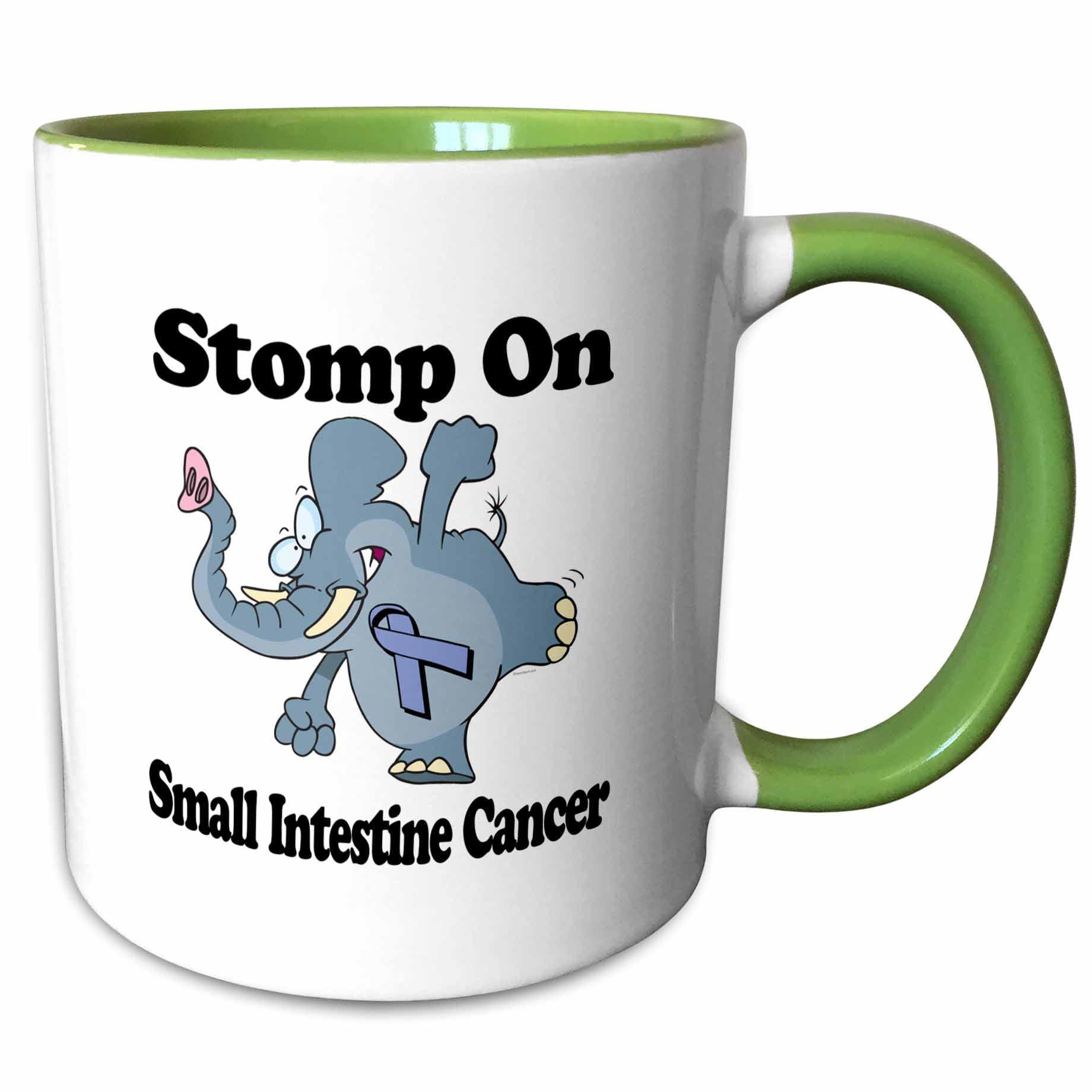 3drose, Elephant Stomp on Small Intestine Cancer Awareness Ribbon Cause ...