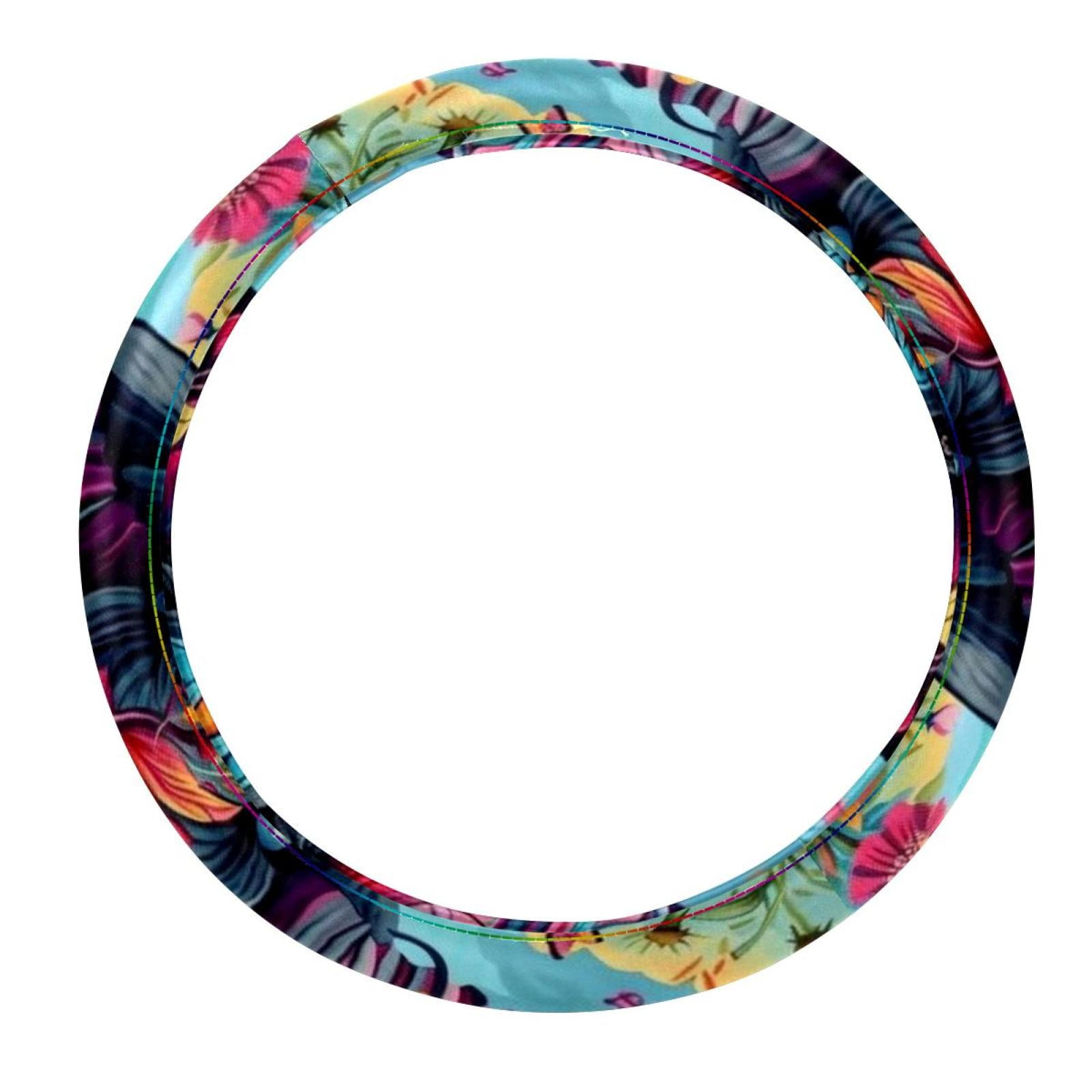 Elephant Stylish Steering Wheel Cover - Enhance Car Interior with PVC ...