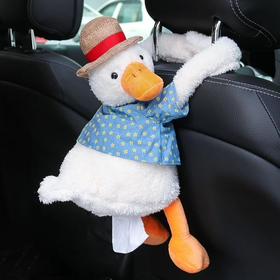 Elephant Tissue Box Cover Plush Tissue Box Holder for Car, Home ...