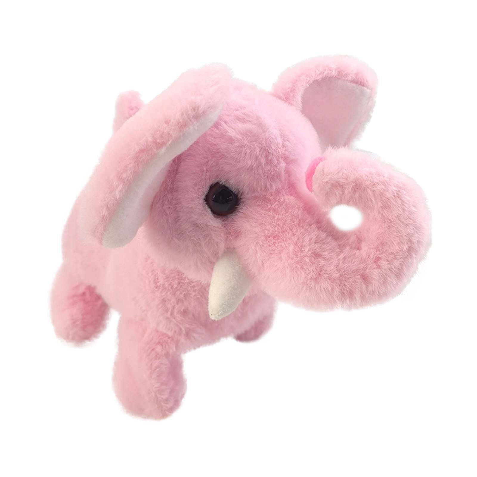 Elephant Toys For Kids - My Realistic Elephant Toy, Interactive Jumping ...