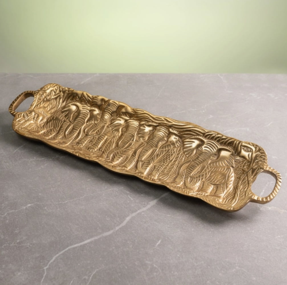 Elephant Tray Safari Circus Zoo Animal Decor - Walmart.com