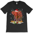 Elephant Tree Christmas Sweater Funny Xmas Animal Gifts Holiday Graphic ...