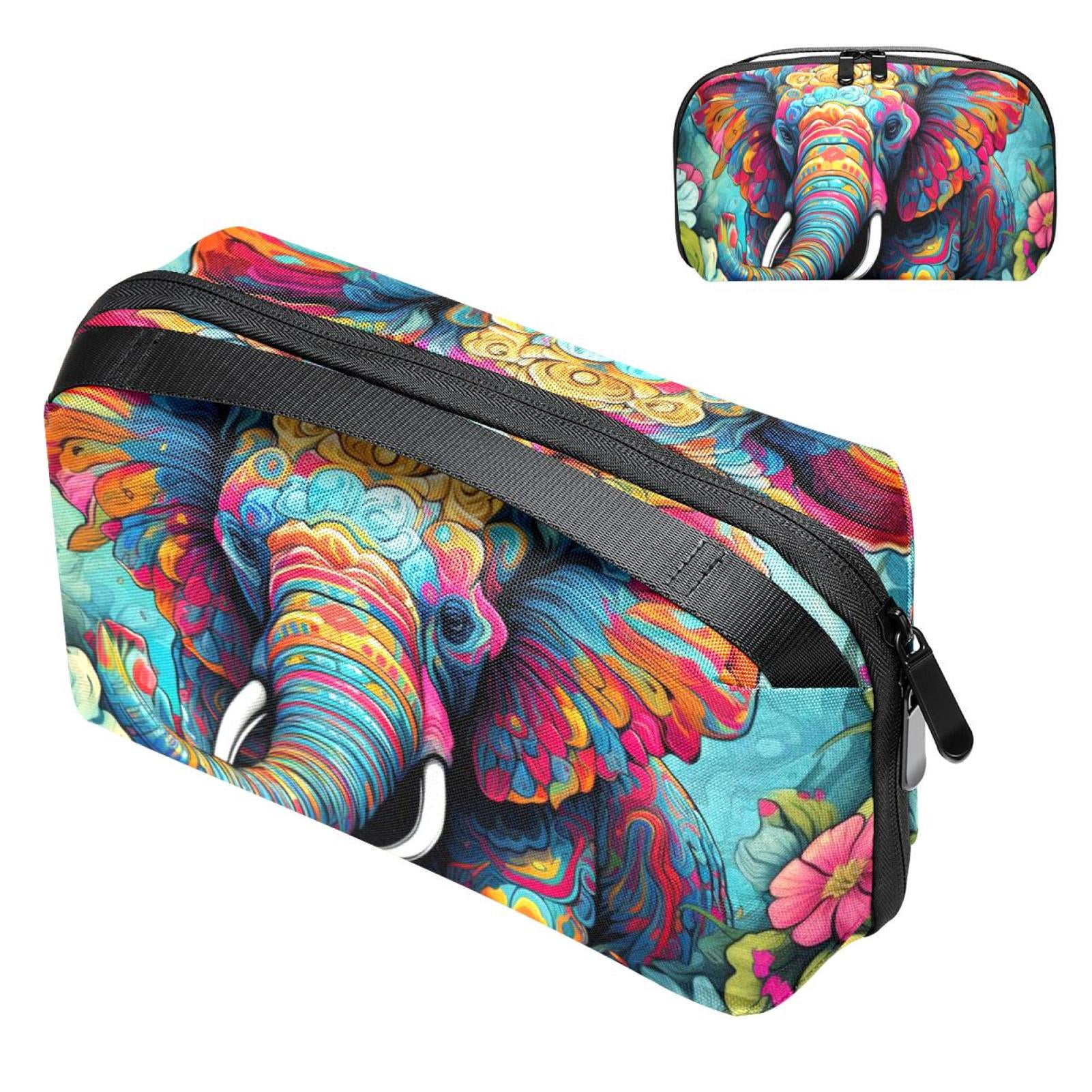 Elephant USB Case Digital Bag Cord Organizer Box Charger Case Oxford ...