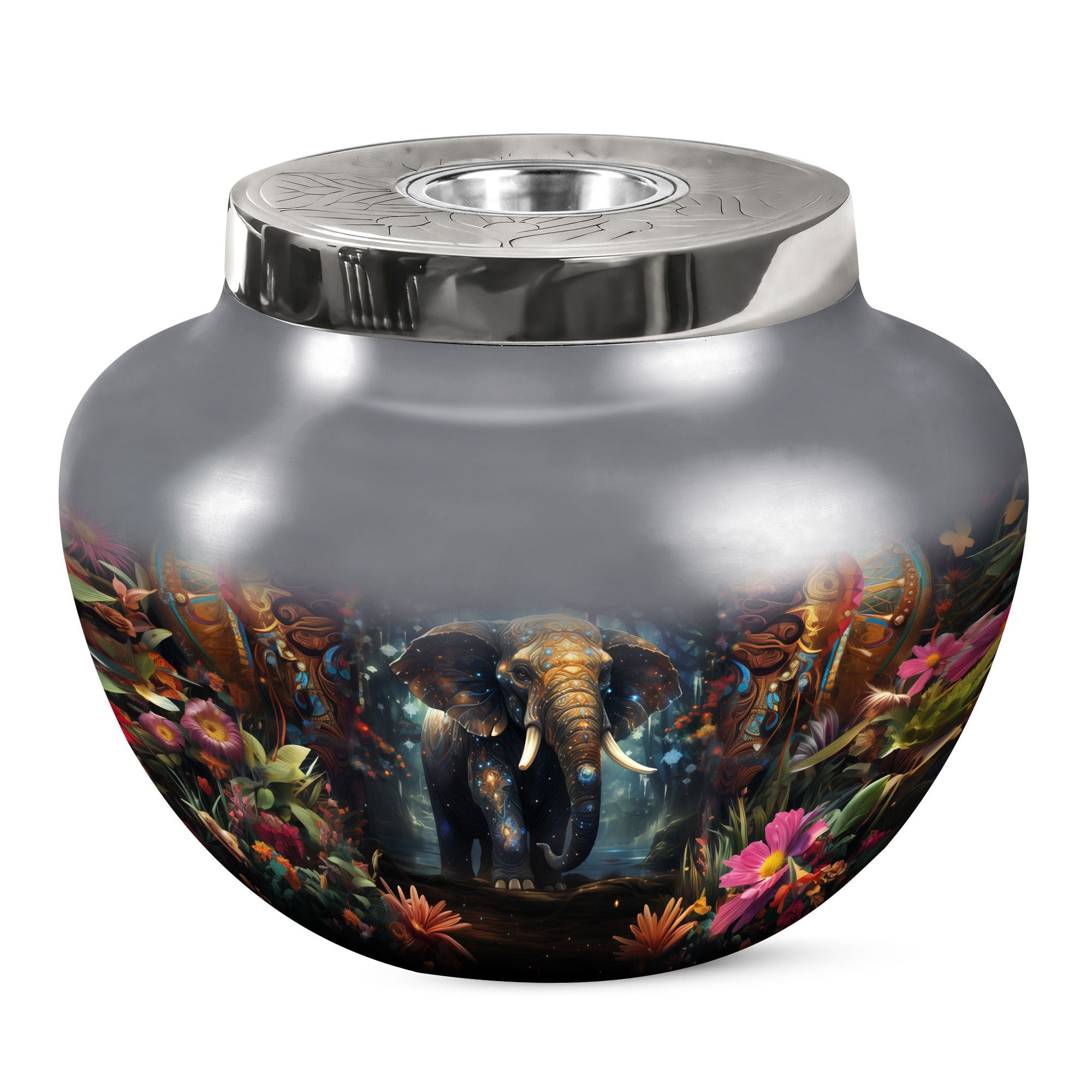 Elephant Urn - Burial Urns For Adult Human Ashes - Urn For Adult Female ...